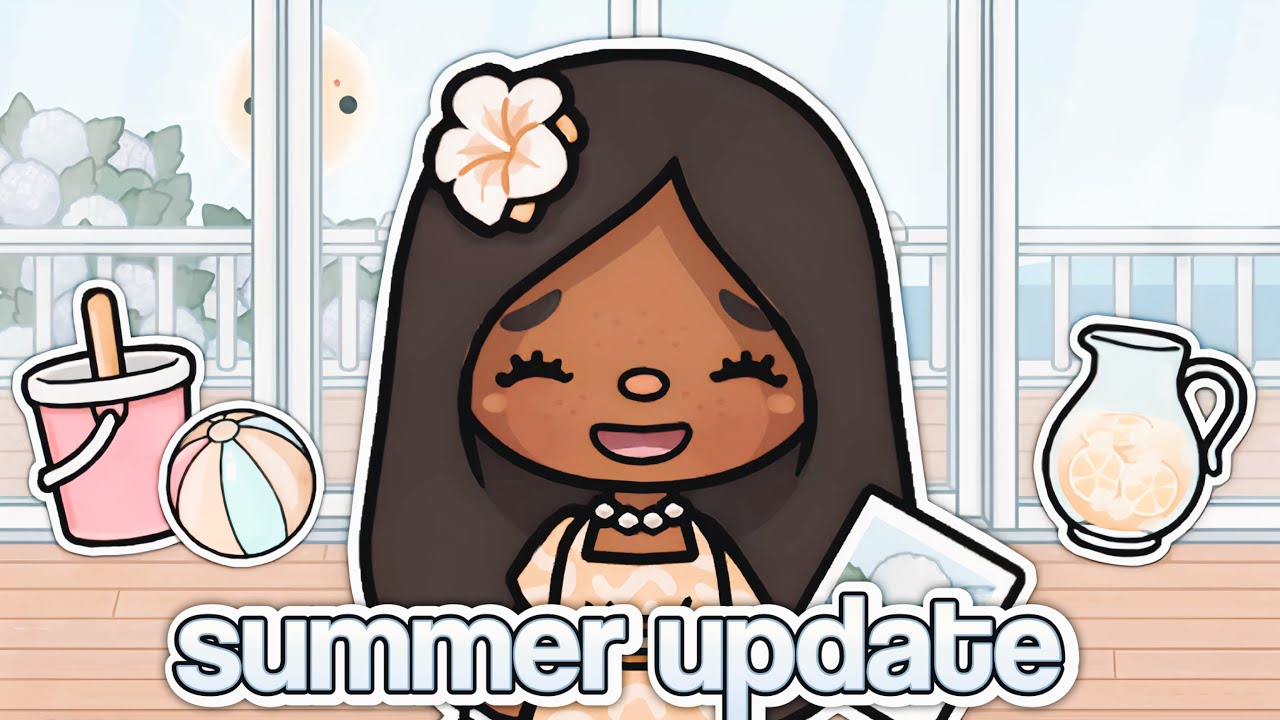 TOCA SUMMER UPDATE! (NEW HOUSE, VEHICLE & MORE) | VOICED 📢 toca life ...