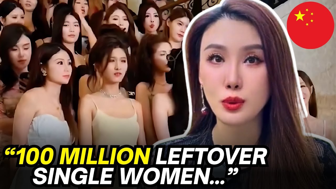118M Leftover Single Chinese Women Face Avoidance from Men - YouTube