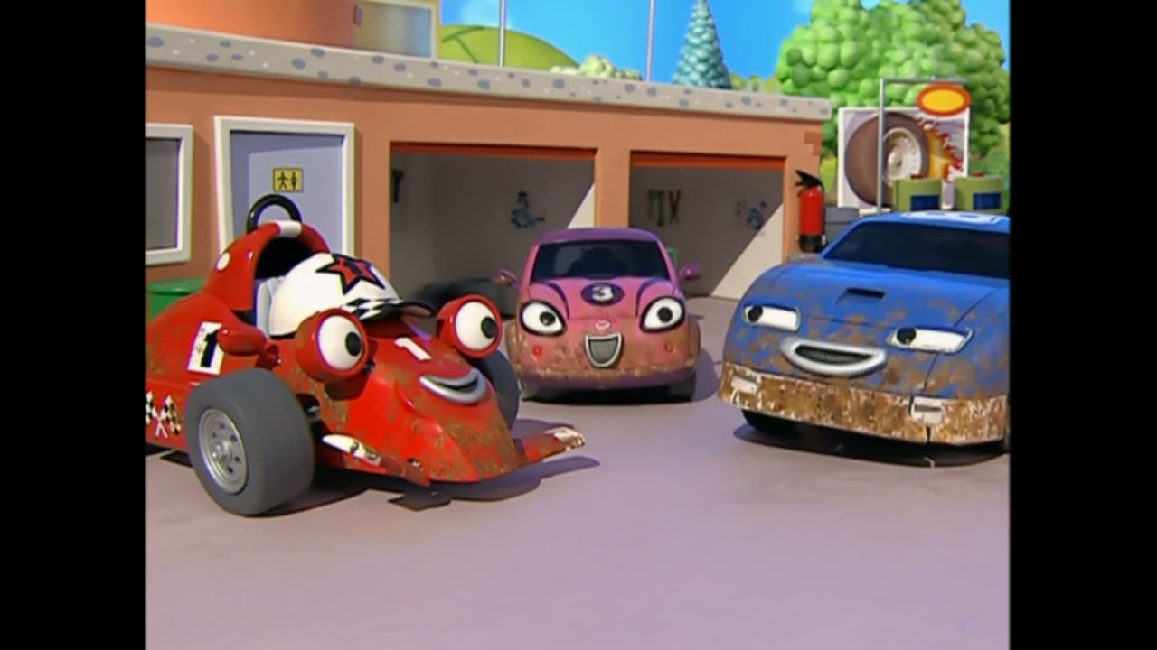 roary cleans up his act but it's the us dub - YouTube