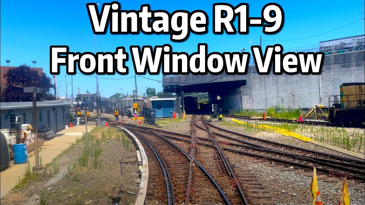 ⁴ᴷ⁶⁰ NYC Subway Front Window View - Vintage R1-9 Running from Coney ...