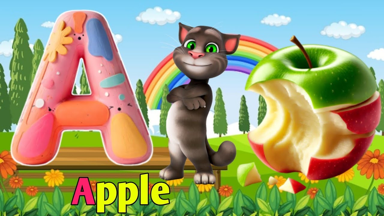 Phonics Song 2 with TWO Words in 3D - A For Airplane - ABC Alphabet ...