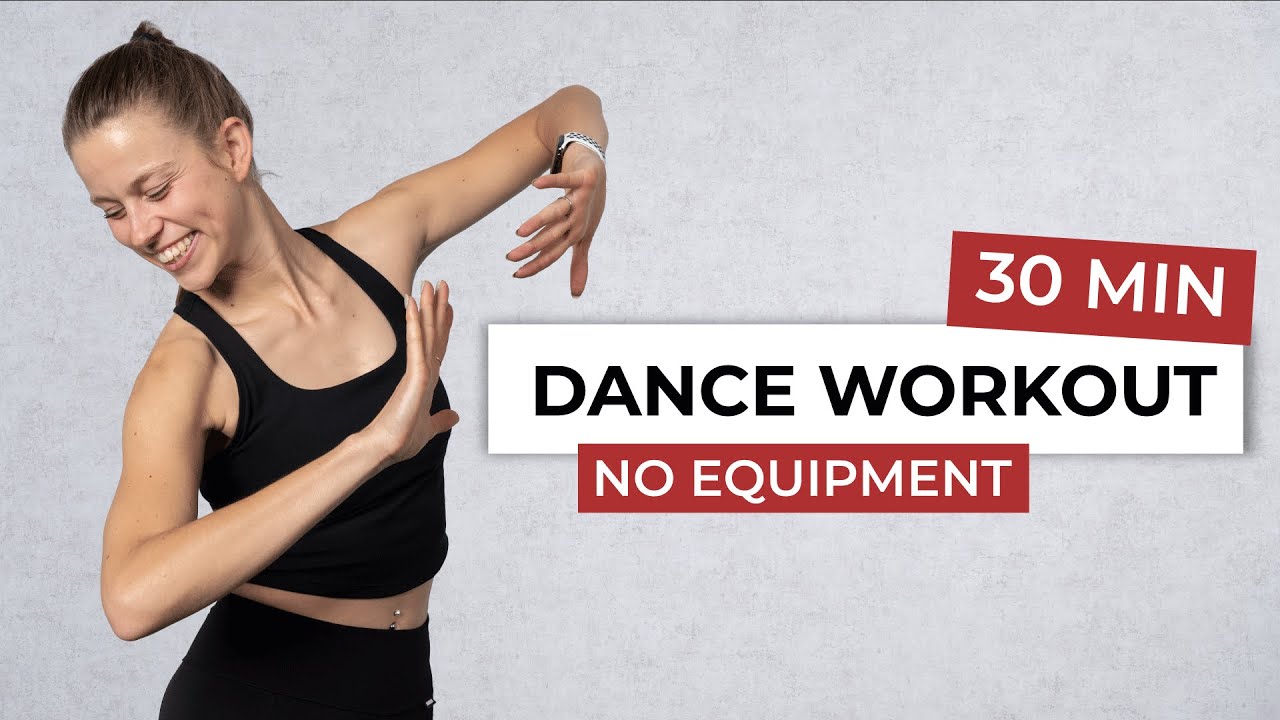 30 MIN DANCE INSPIRED WALKING WORKOUT - No Equipment - YouTube