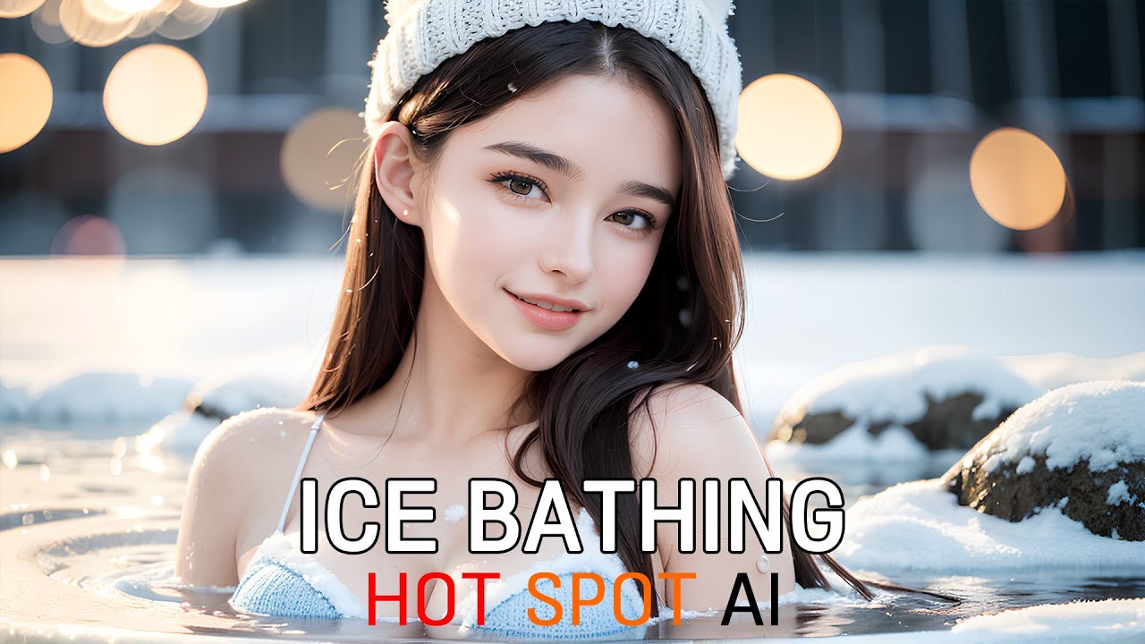 Ai Art Lookbook 4k Ice Bathing Bikini Swimwear Ai Beauty Girl