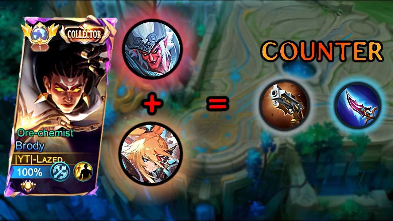 BRODY BUILD COUNTER HERO AGRRESIVE #brodygameplay brody 1hit - YouTube