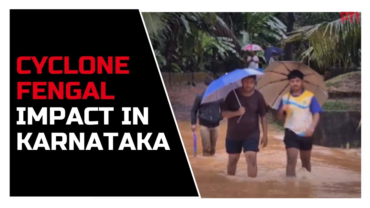 Cyclone Fengal impact: Rains lash several parts of Karnataka - YouTube