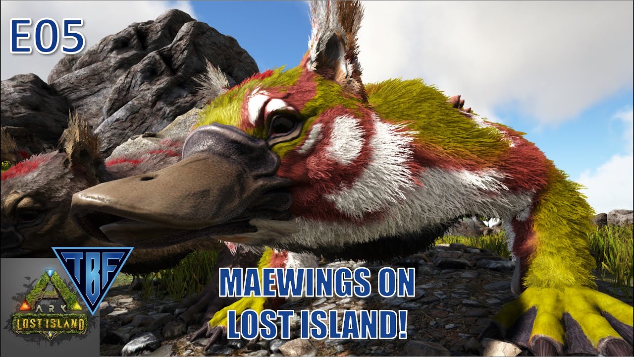 Maewing Taming on Lost Island! E05 Lost Island - New Ark DLC - New Map ...