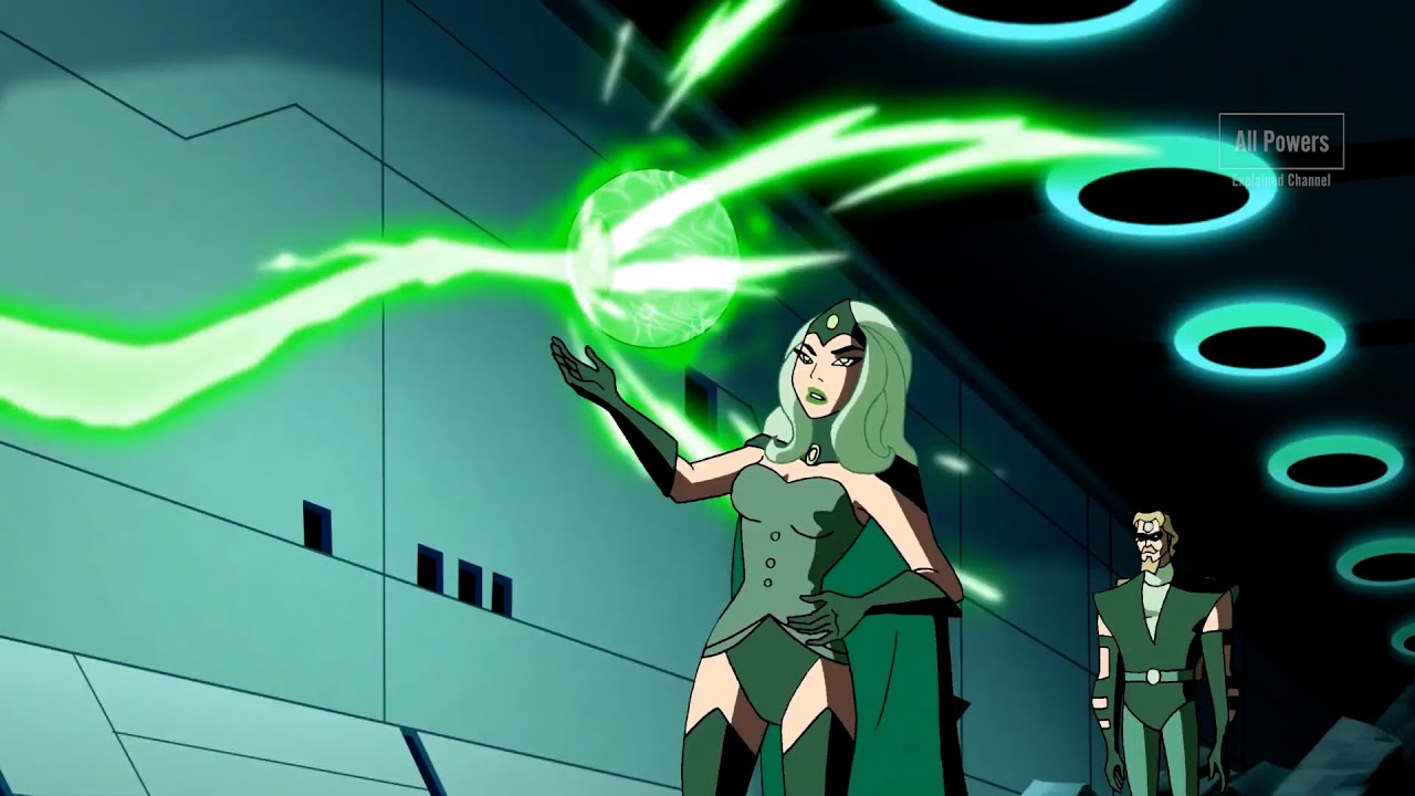 Emerald Empress- All Powers from Justice League - YouTube