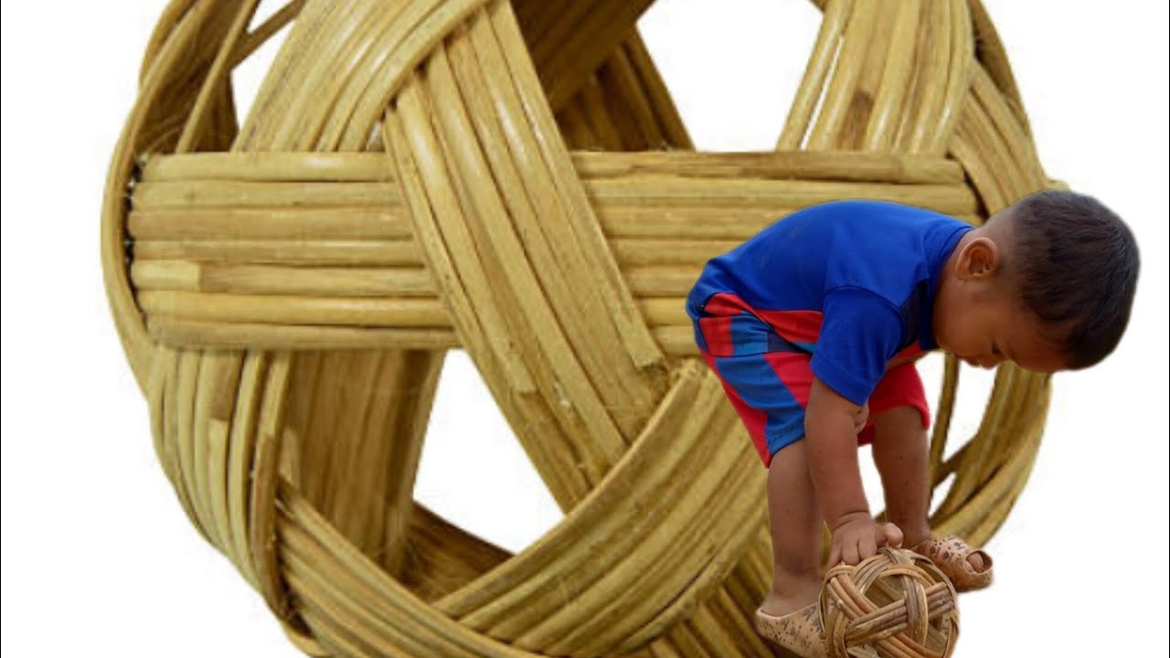 How it's made bamboo ball...in kuki - YouTube