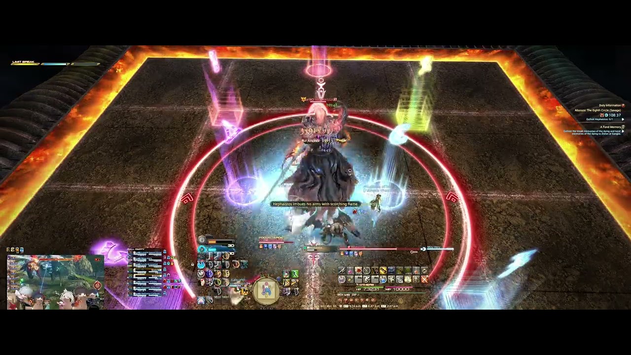 FFXIV Raid Night P8S P1 Clear Wednesday November 09 08 43PM Central ...