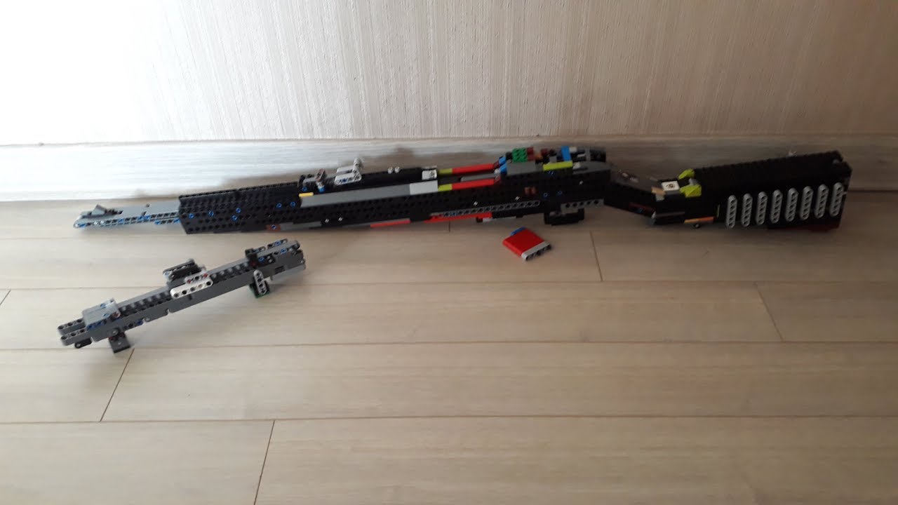 레고총 kar98k / Lego maker - YouTube