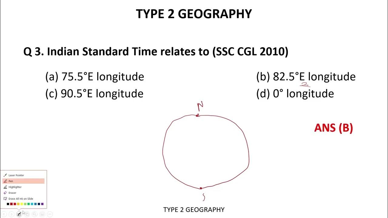 Type 2 Geography: Previous Year Questions Part 1 #SATHEE_SSC #swayamprabha #SSC - YouTube
