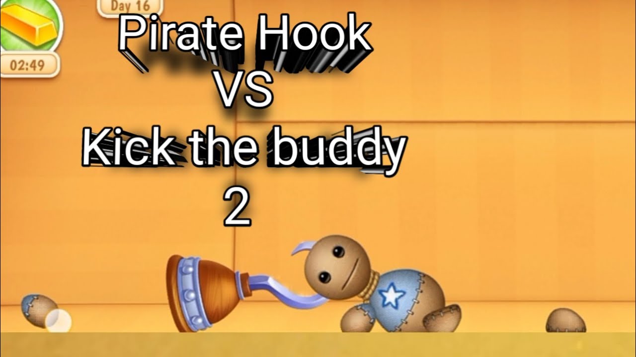 Kick the buddy 2 VS Dengare Pirate Hook | ALL Cold weapons |# ...