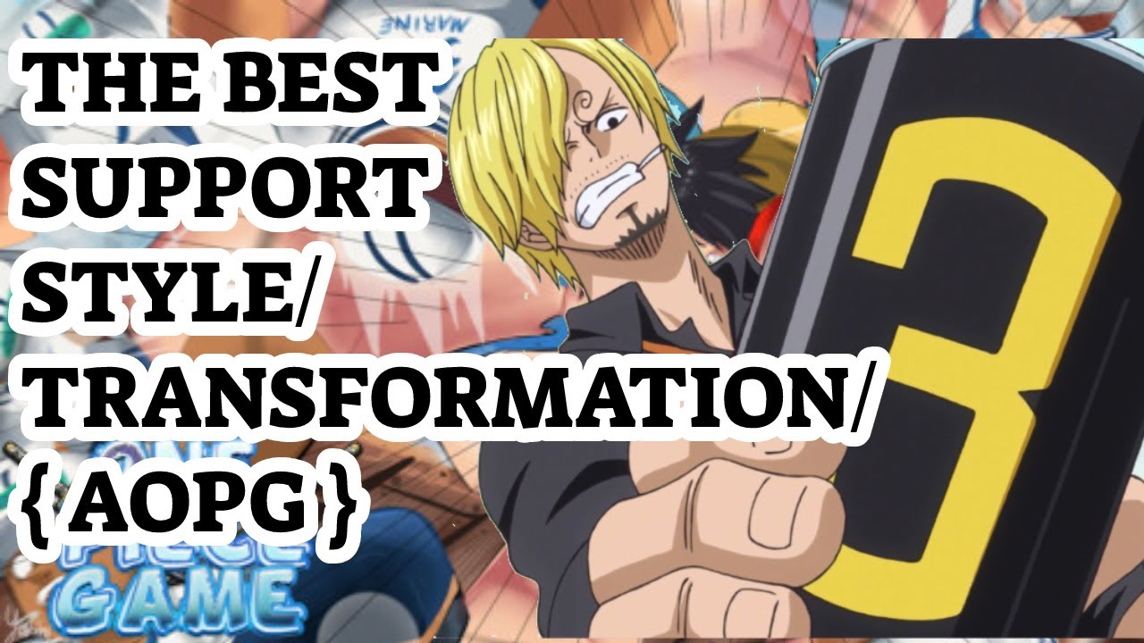 [AOPG] How to get the STRONGEST Transformation/Support Style (RAID SUIT ...