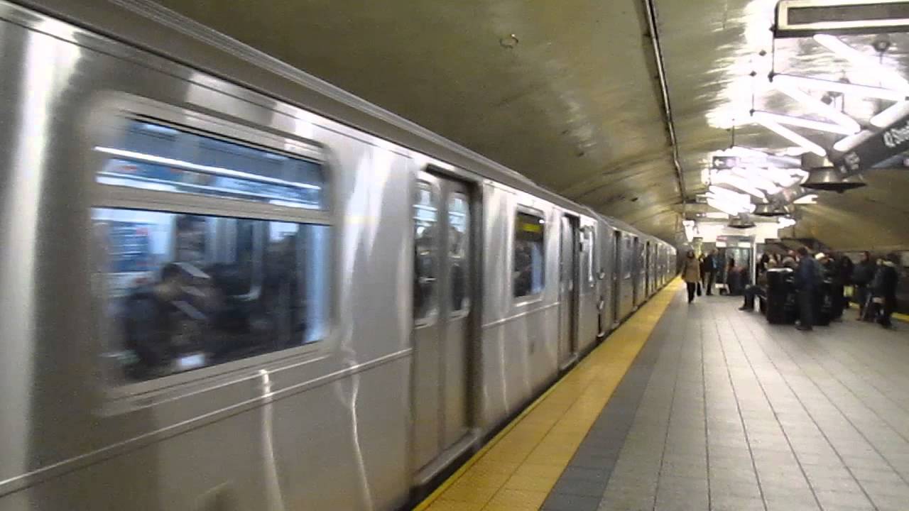 Brand New R188 departing Grand Central - YouTube