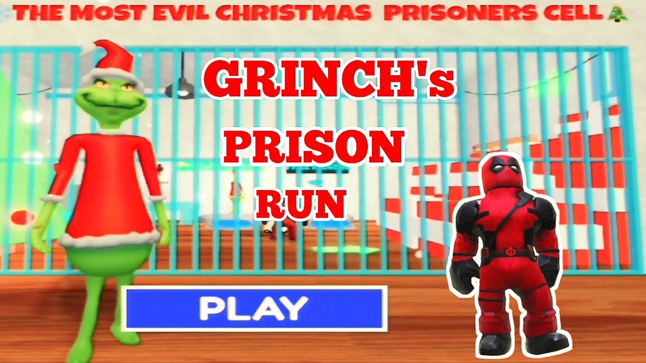 GRINCH's PRISON RUN OBBY | Full Gameplay With Sahil And Tom | हिन्दी ...