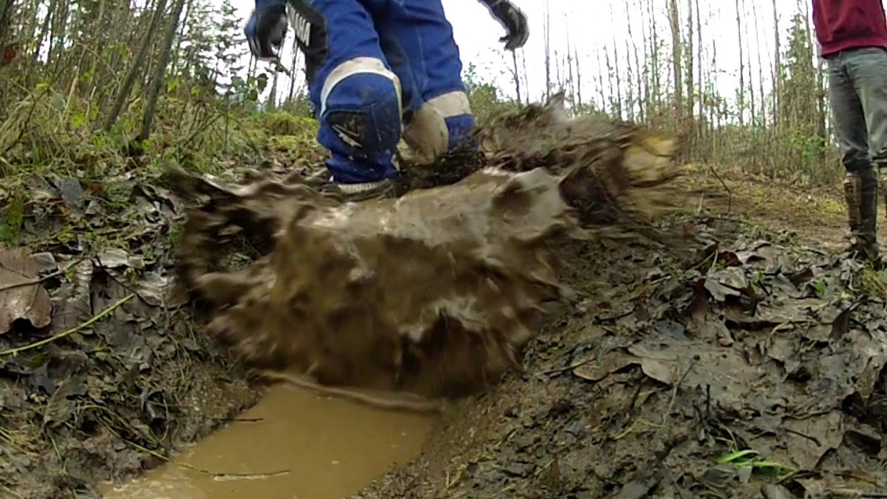 Slow Motion mud splash - YouTube