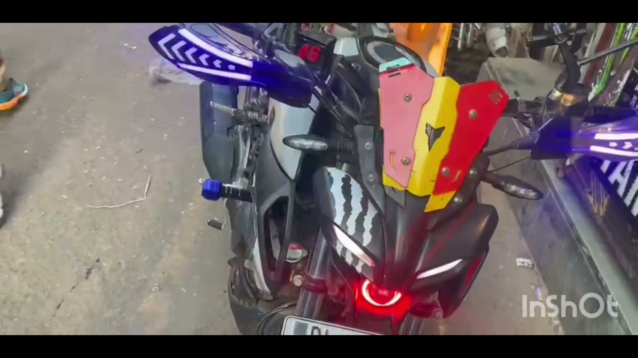 yamaha mt bike modification - YouTube