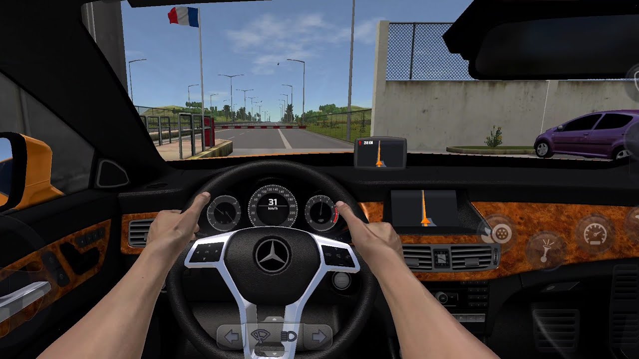 Realistic Mercedes-Benz Car Driving ! DLC MOD ! Truck Simulator ...