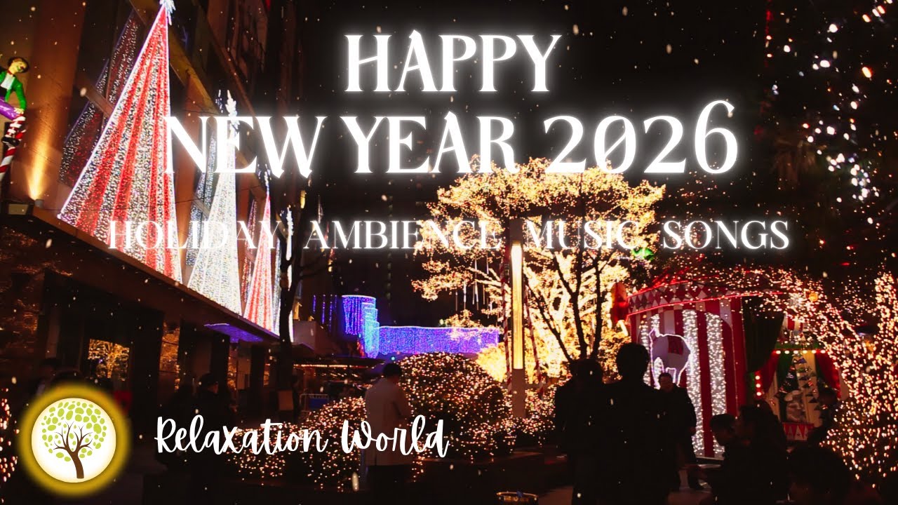 Happy New Year Music 2026 🎉 Beautiful Songs for Celebration & Relaxing ...