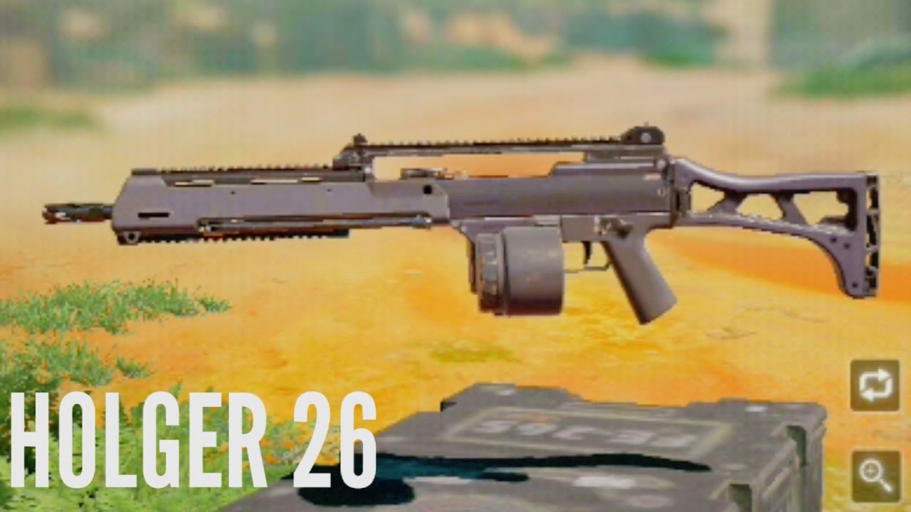 NEW HOLGER 26 GUN REVIEW | BATTLE ROYALE GUN WORK |COMPARISON| - YouTube