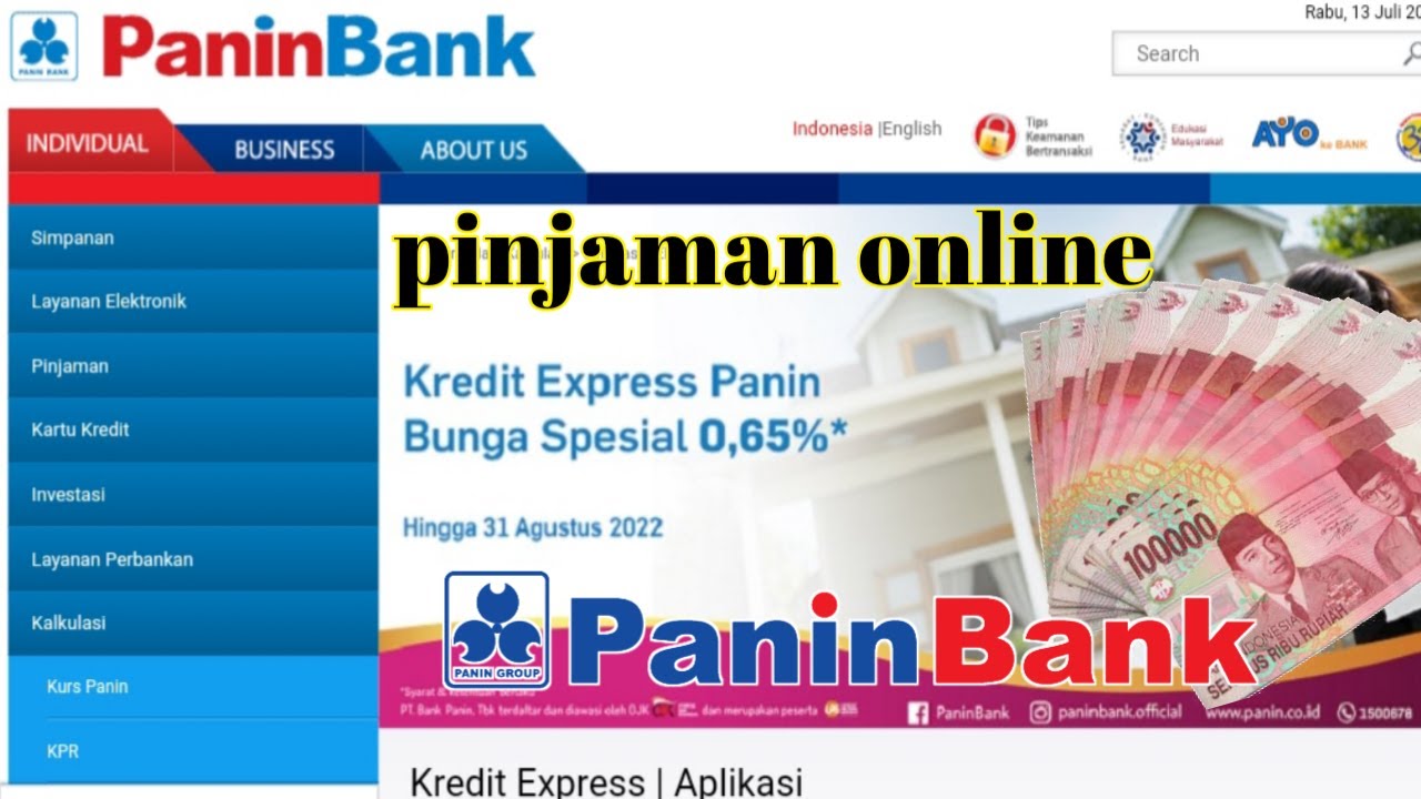 PINJAMAN PININ BANK ONLINE BUNGA RENDAH - YouTube
