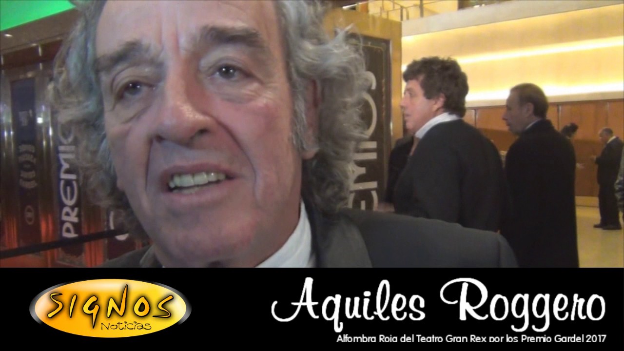 Nota con Aquiles Roggero en los Premios Gardel 2017 - YouTube