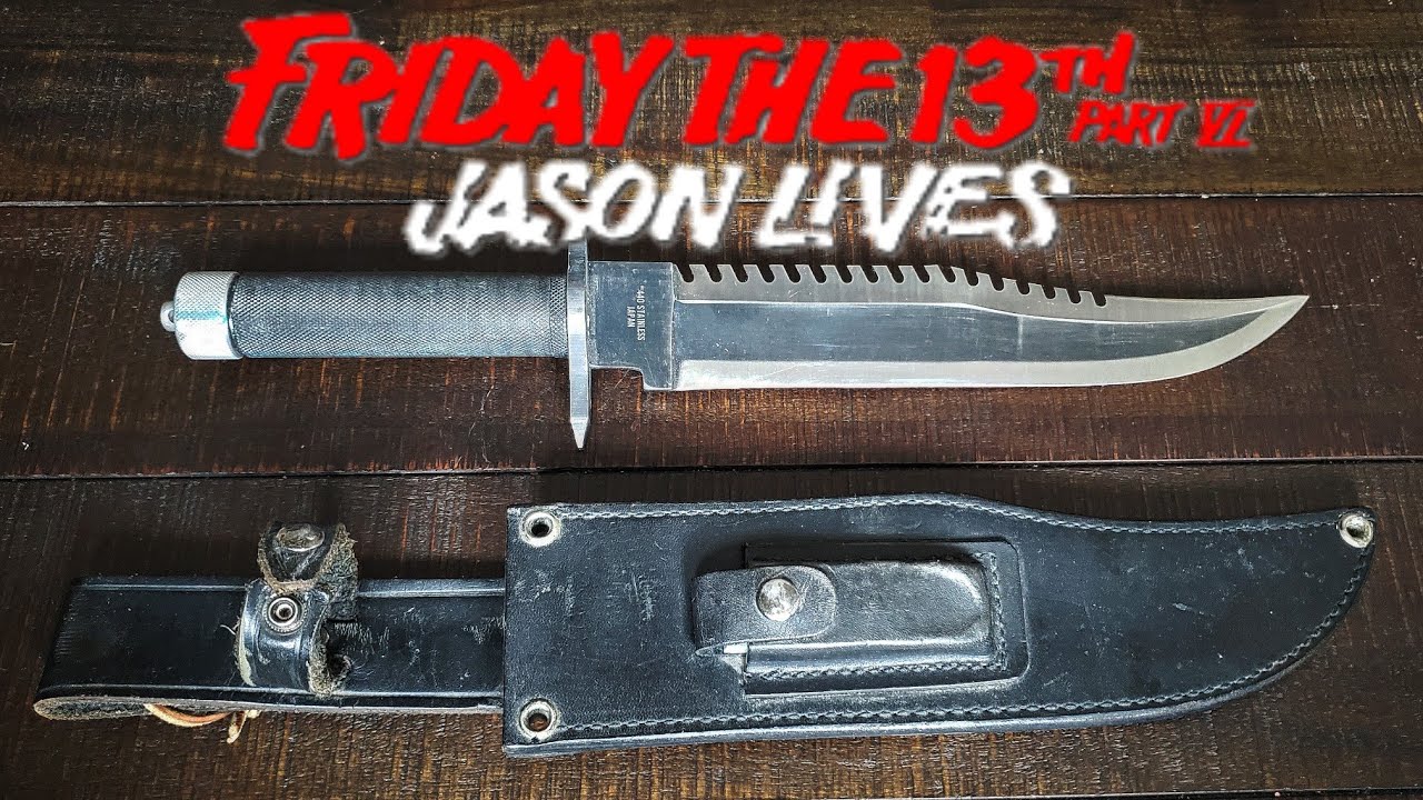 Friday the 13th Part 6 Jason Lives Explorer Ram II survival knife ...