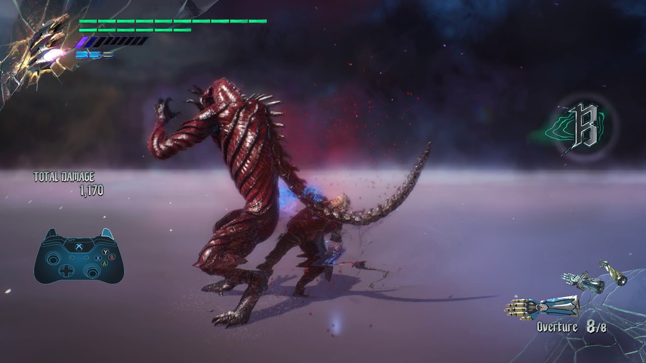 Devil May Cry 5 - Deafeat Fury Easily (Nero) - YouTube