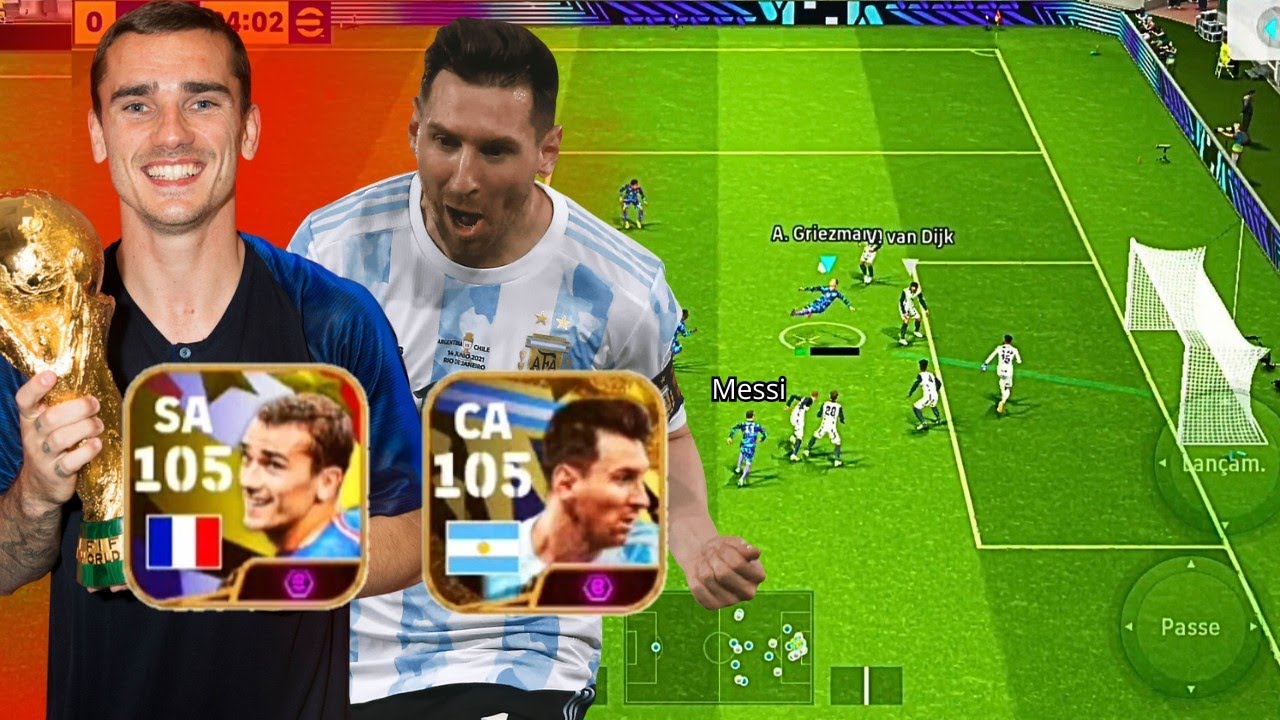 MESSI 106 VS GRIEZMANN 105 🔥 QUAL MELHOR EPICO PACK PREMIUM? EFOOTBALL ...