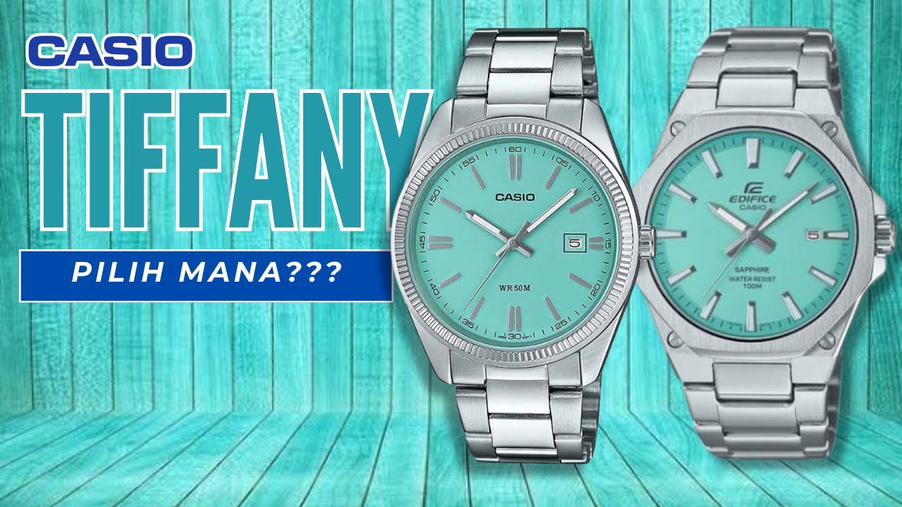Bagusan Mana? Casio Edifice Tiffany Royal Oak VS Casio Tiffany Datejust ...