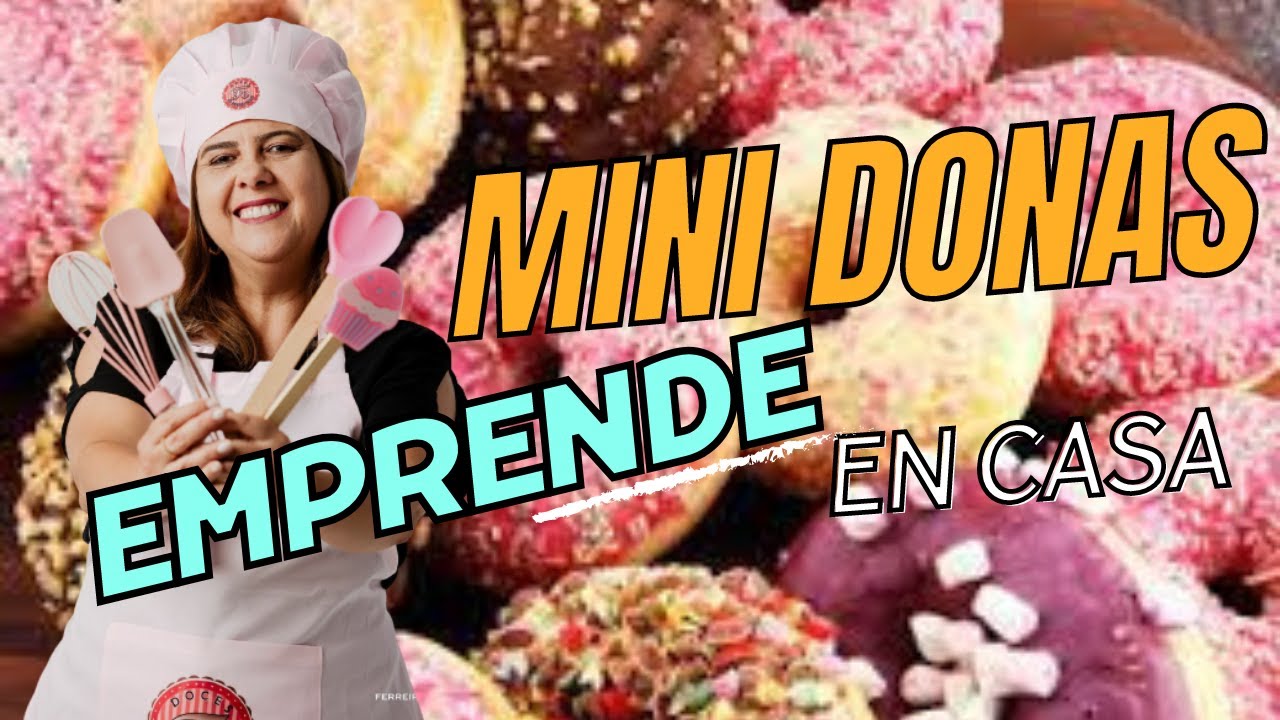 Emprenda con Mini Donas en Casa: Ideas Creativas para Negocios ...