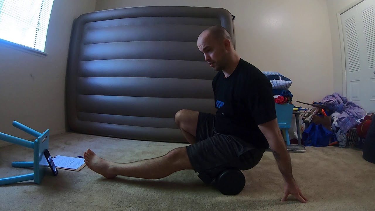 Foam Rolling Your Hamstrings by Return To Fit - YouTube