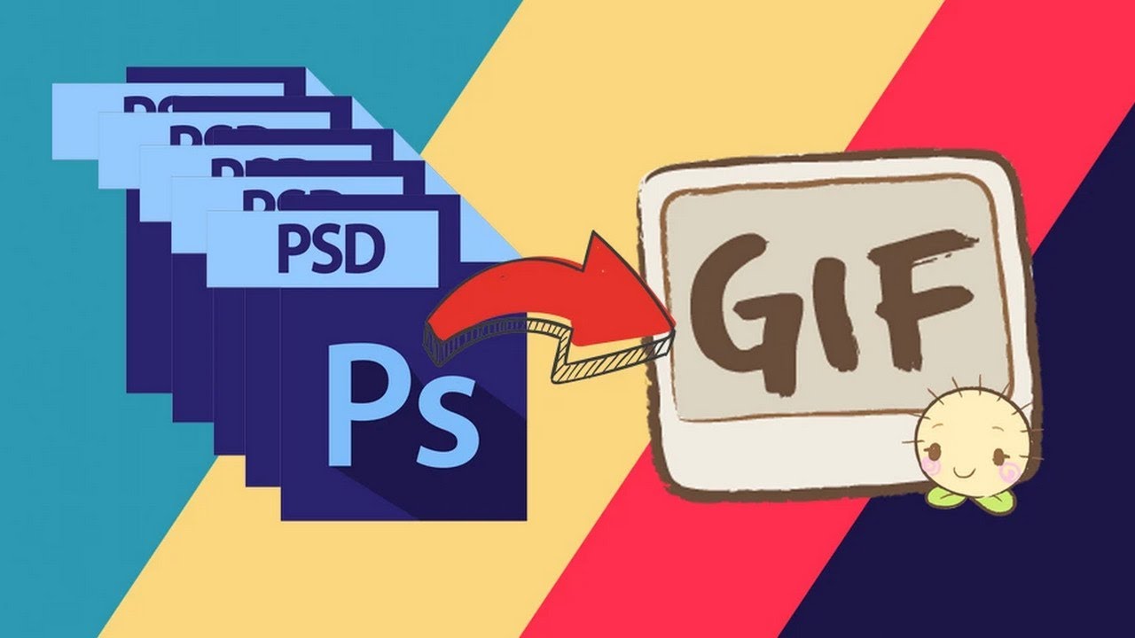 How to Create a GIF from PSD Files without Photoshop? - YouTube