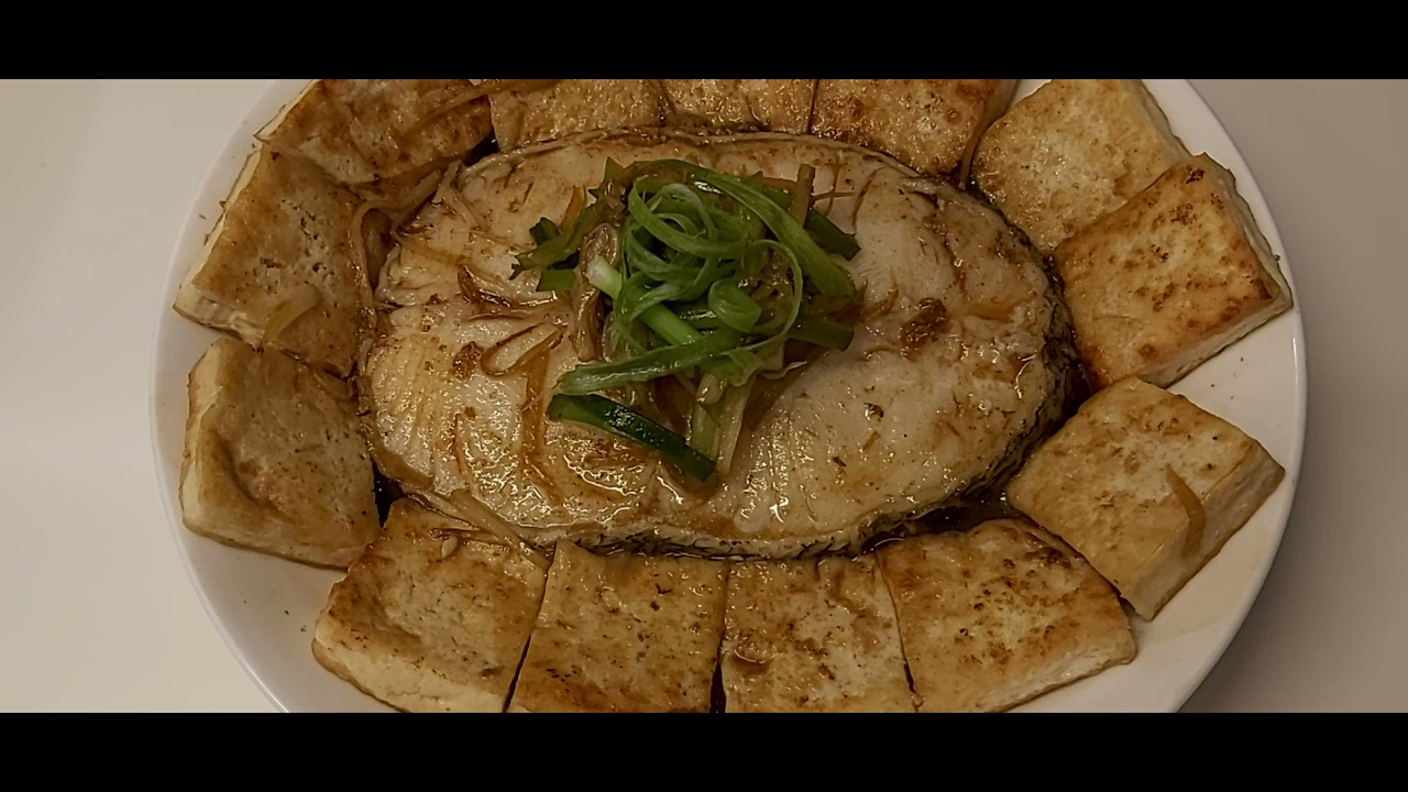 COD FISH WITH FRIED TOFU | COOKING HACKS #shorts - YouTube