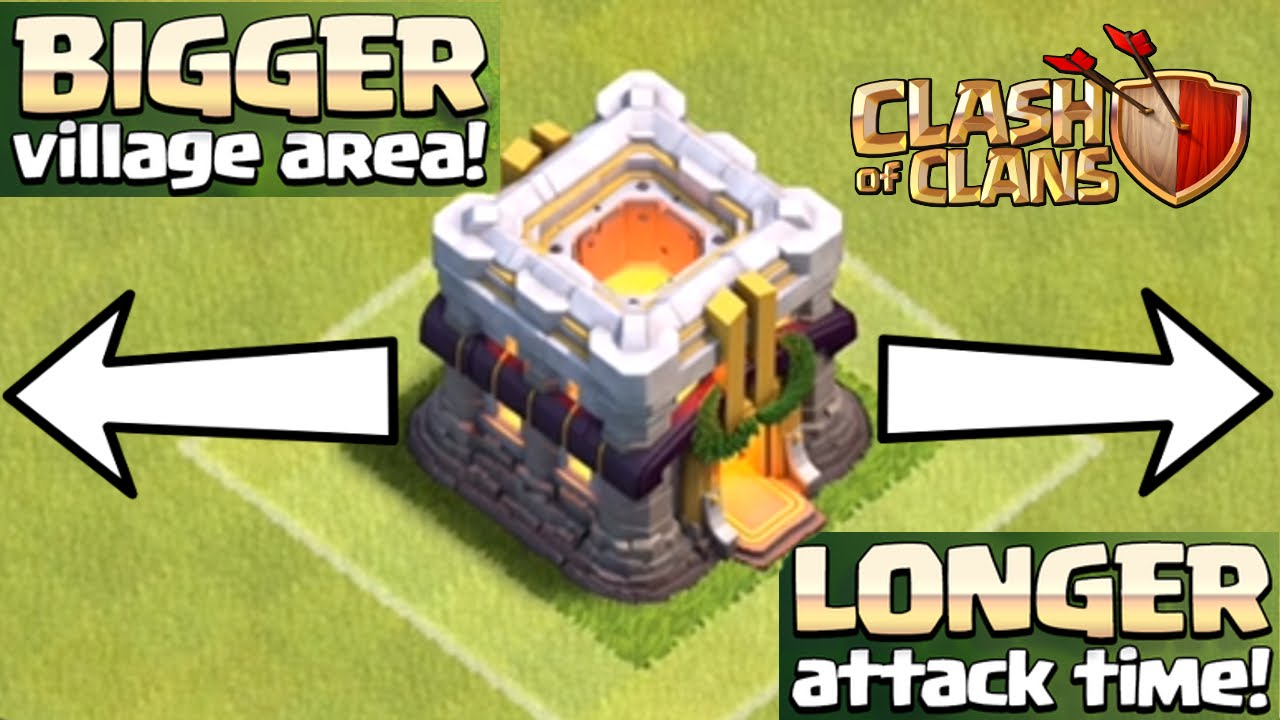 Clash Of Clans | New Update "Bigger Map & Added Attack Time" | CoC ...