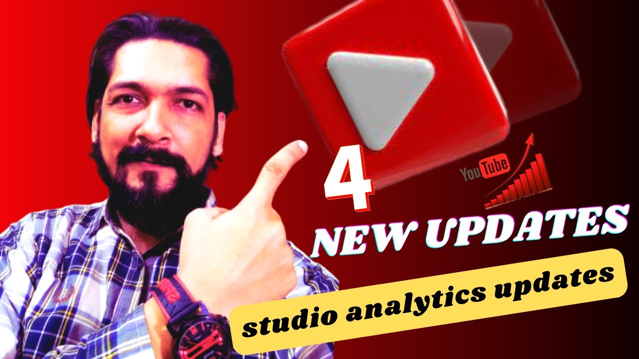 4 New YouTube Updates | Managing Moderator for live chat | New Metrics ...
