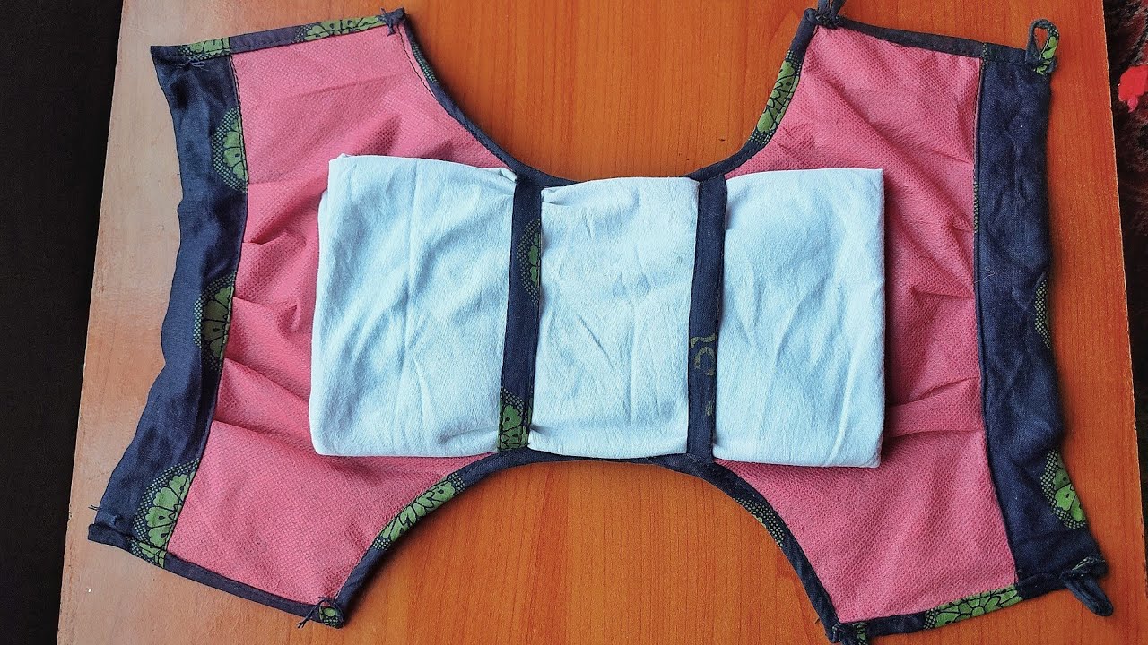 DIY बच्चों के डायपर - घर पर सीखें बनाने की प्रक्रिया | How To Make ...