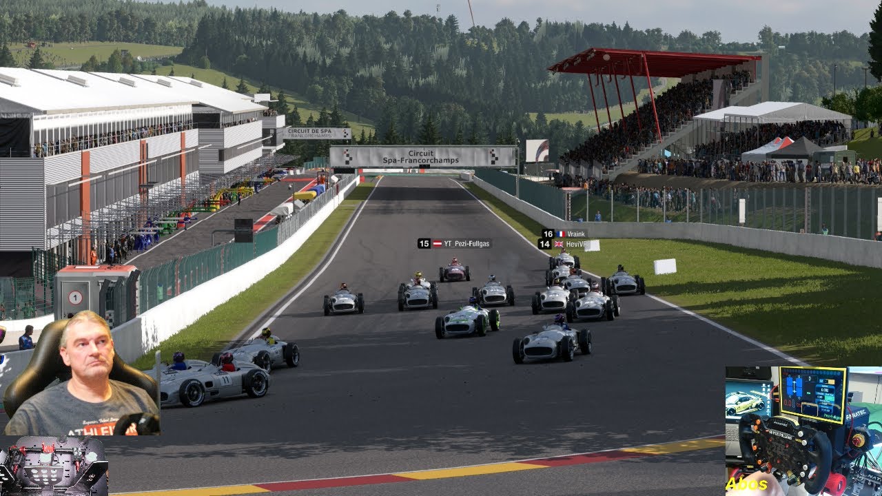 GT7 / Nations Cup / Spa Mercedes W 196 R '55 - YouTube