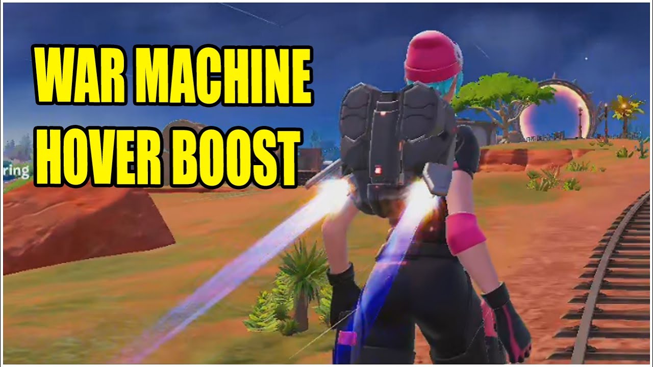 How Far Can You Boost and Dash with The War Machine Hover Jet Pack ...