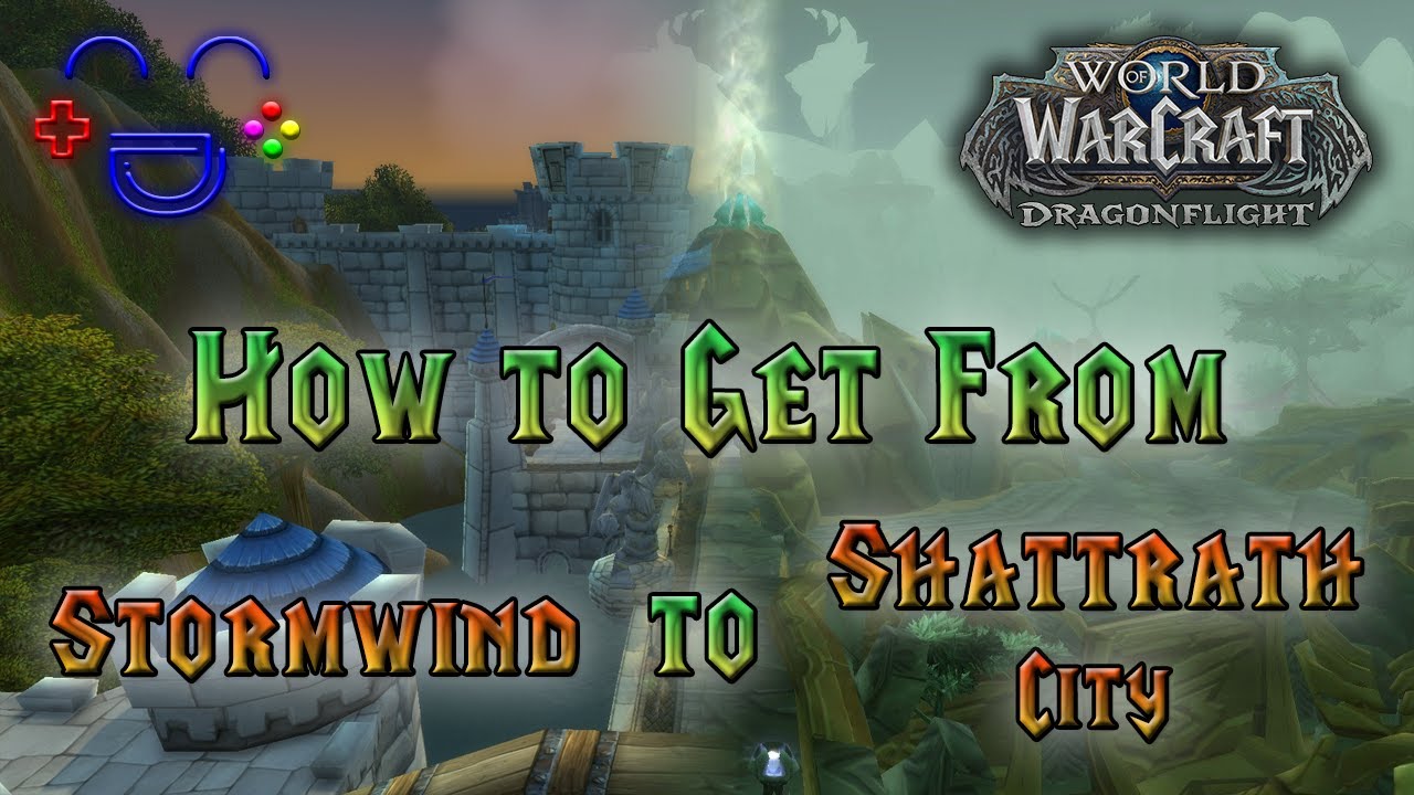 Fastest Way Stormwind to Shattrath City - WoW 10.0.2 - YouTube