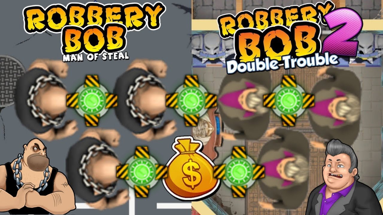 Robbery Bob - Biffen vs Don Use Tools Troll All Polices BVD28 - YouTube