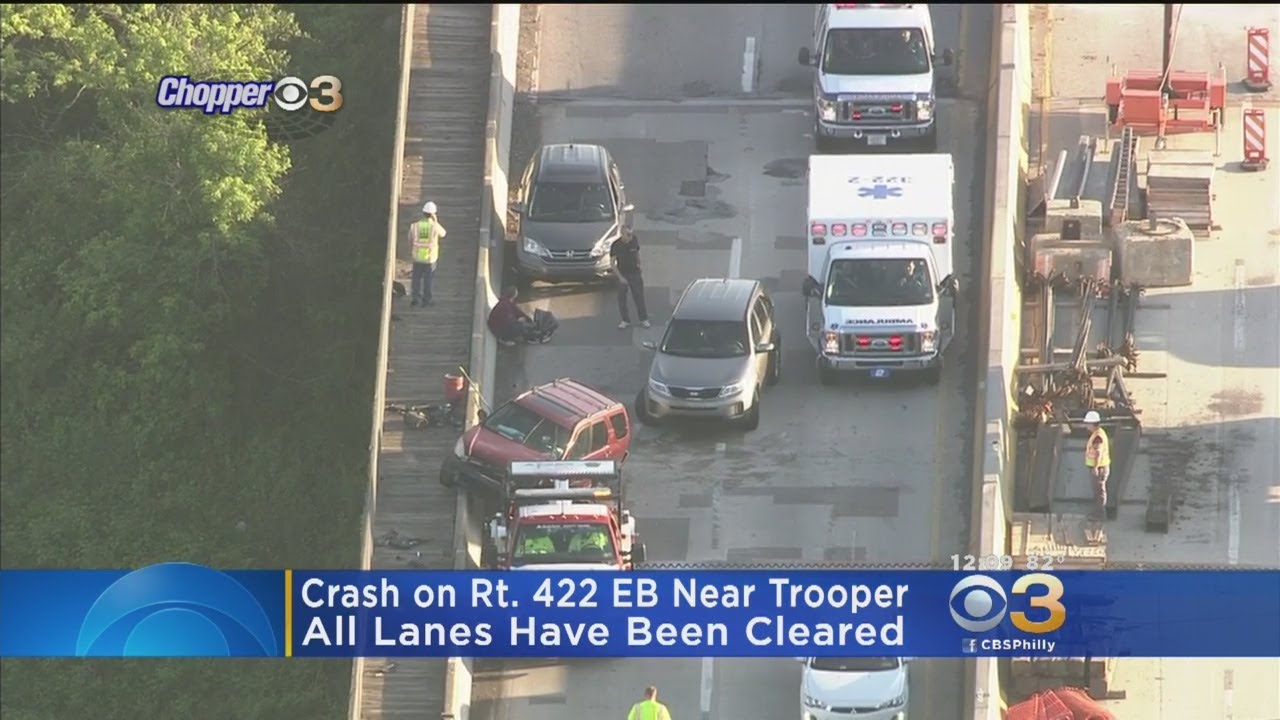 Multi-Vehicle Crash On Route 422 In Montgomery County Causes Huge ...