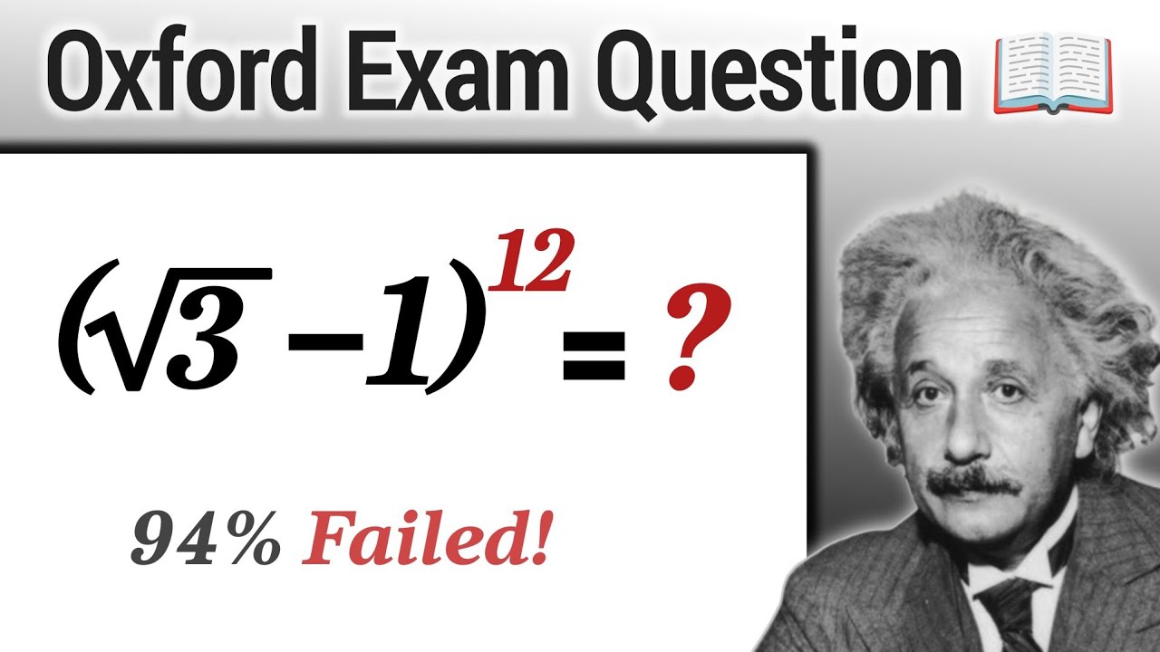 The Hardest Exam Question | Only 6% of students solved it correctly ...