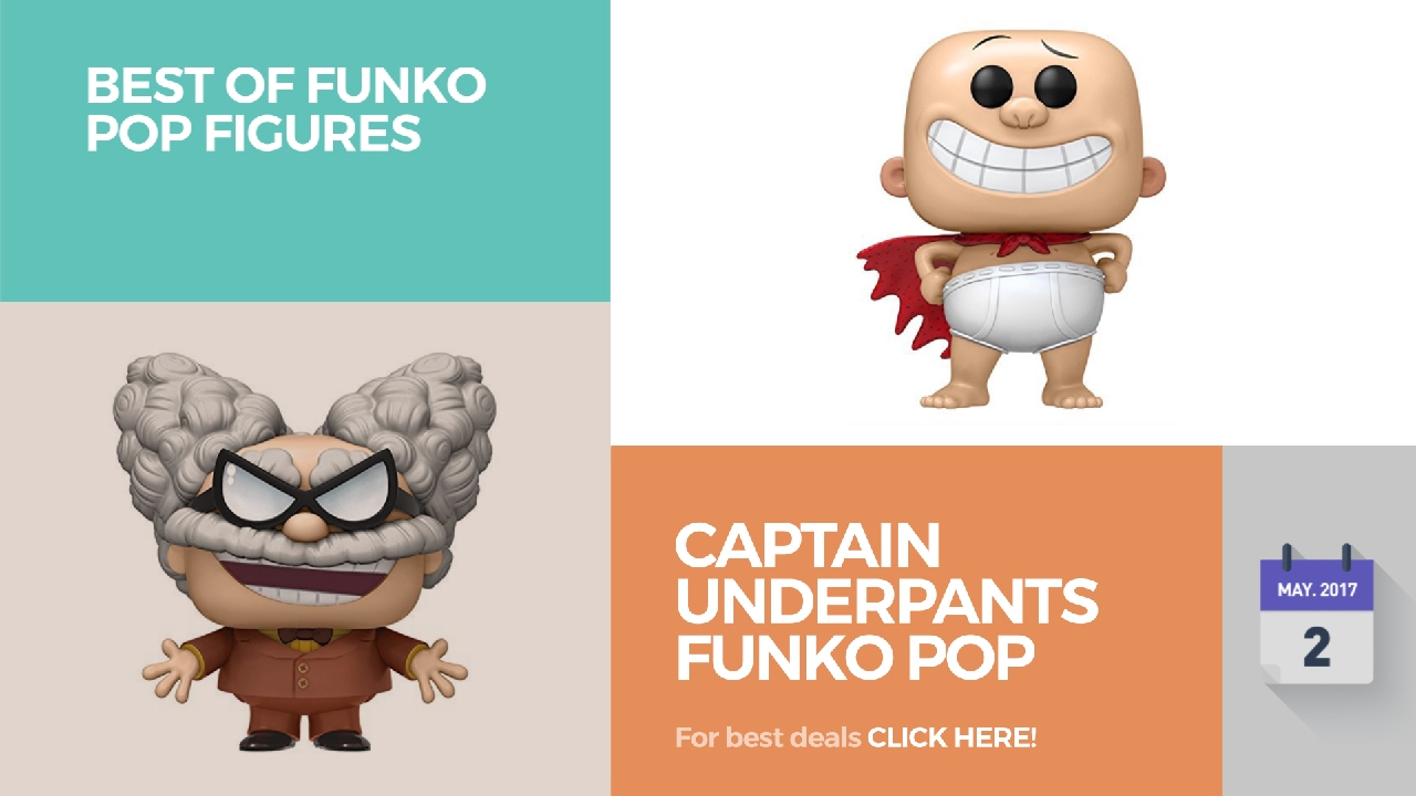 Captain Underpants Funko Pop Best Of Funko Pop Figures - YouTube