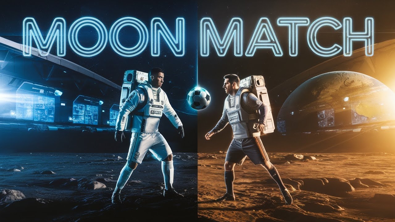 Ronaldo and Messi’s Moon Mission: Football in Space! - YouTube