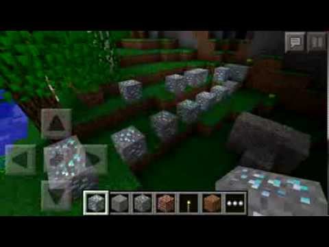 How to get 14 diamonds in Minecraft Pe!!!, seed:nyan - YouTube