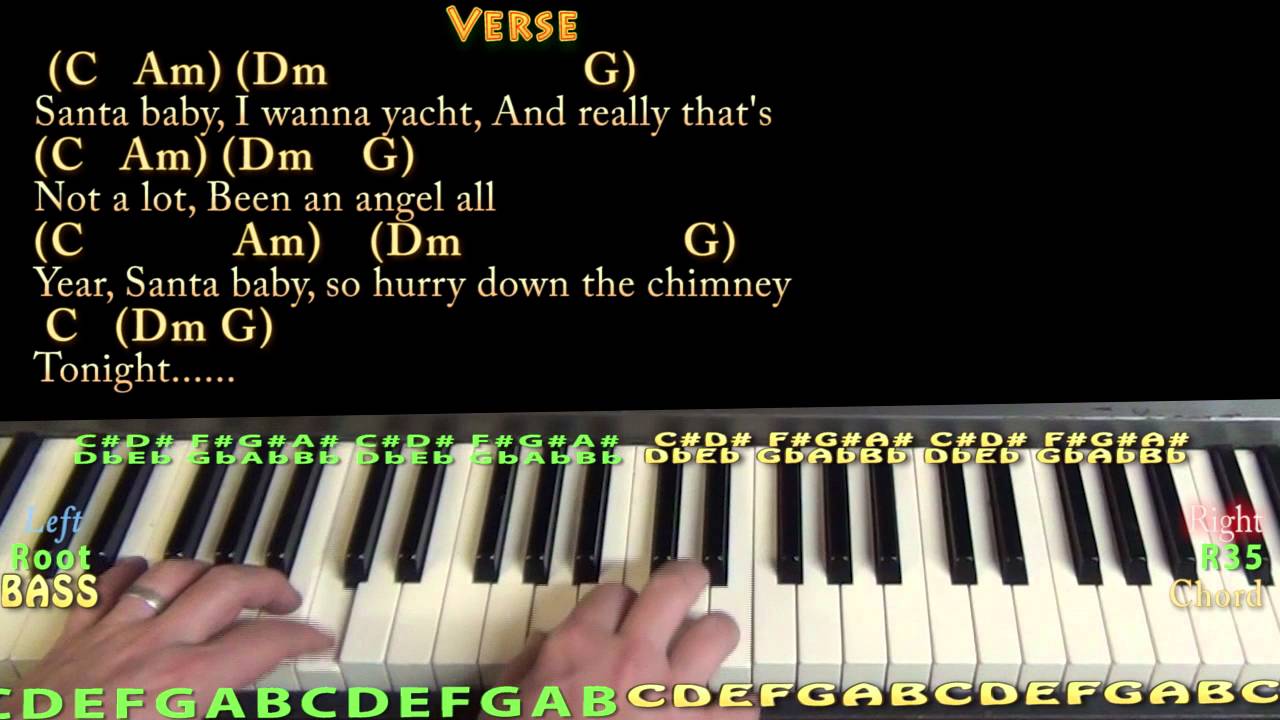 Santa Baby Guitar Chords