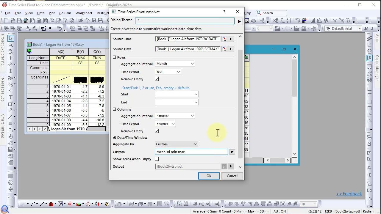 Time Series Pivot Part 2 - Aggregating by Multiple Quantities - YouTube