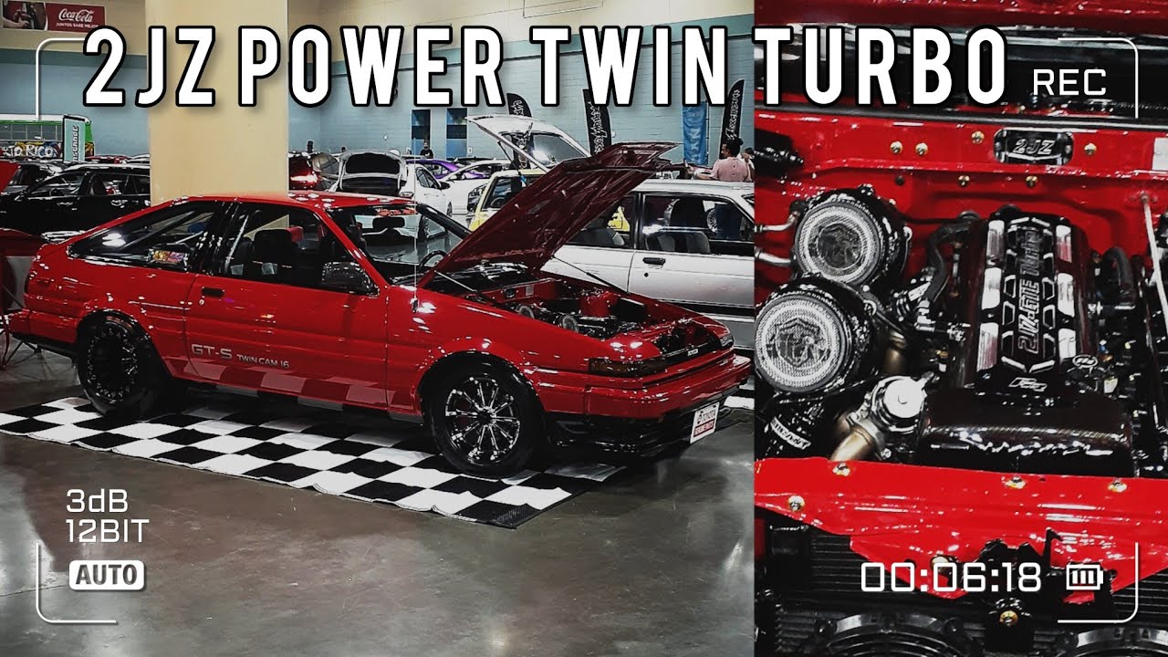 Tuner Evo Puerto Rico 2023 Toyota Twin Cam Trueno AE86 2JZ Twin Turbo ...
