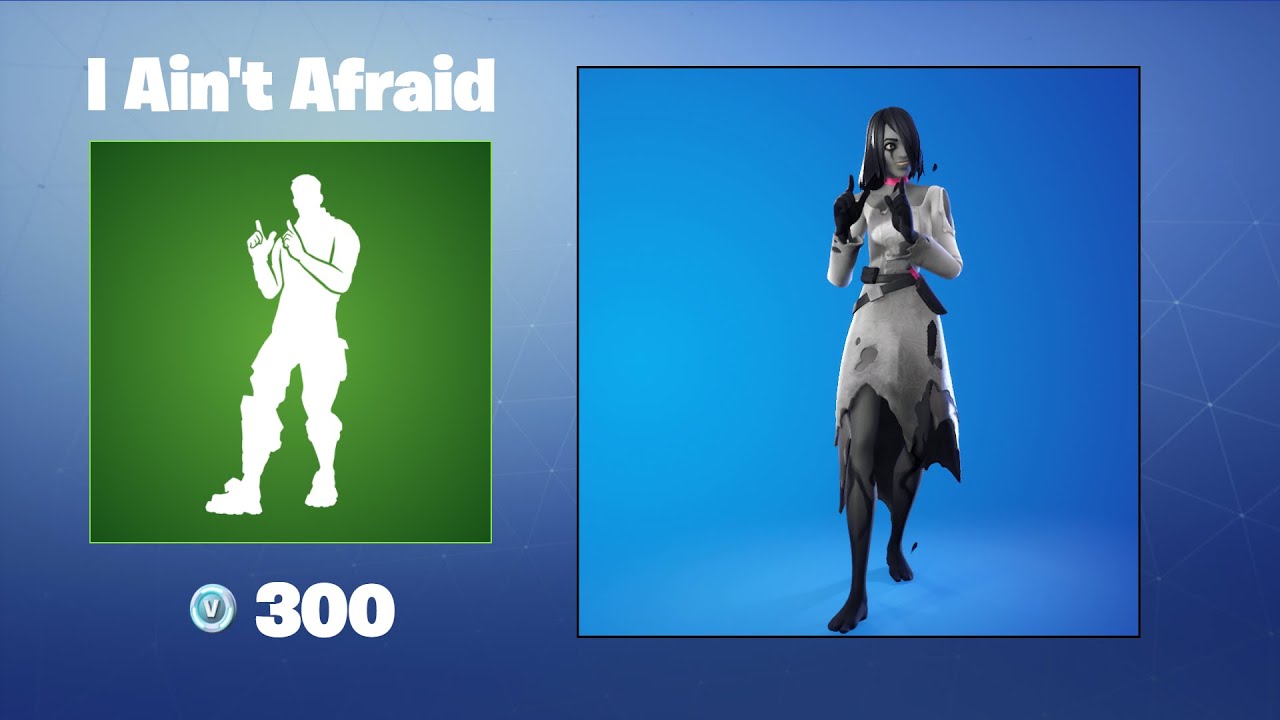 I Ain't Afraid | Fortnite Emote - YouTube